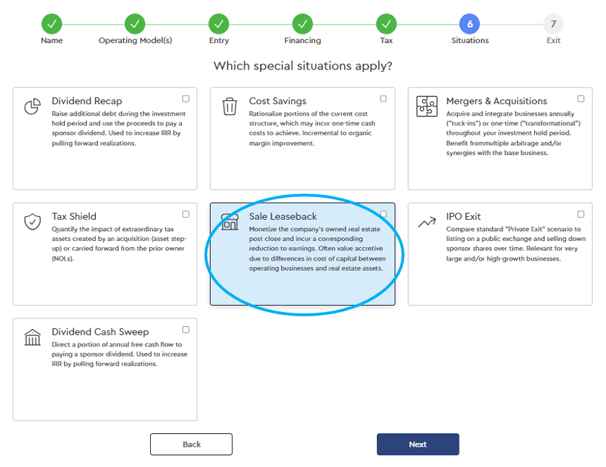How can I add a Sale Leaseback to my LBO? – Mosaic